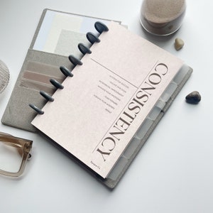 Parchment Minimalist Planner Dashboard || Custom Planner Inserts Cover ...