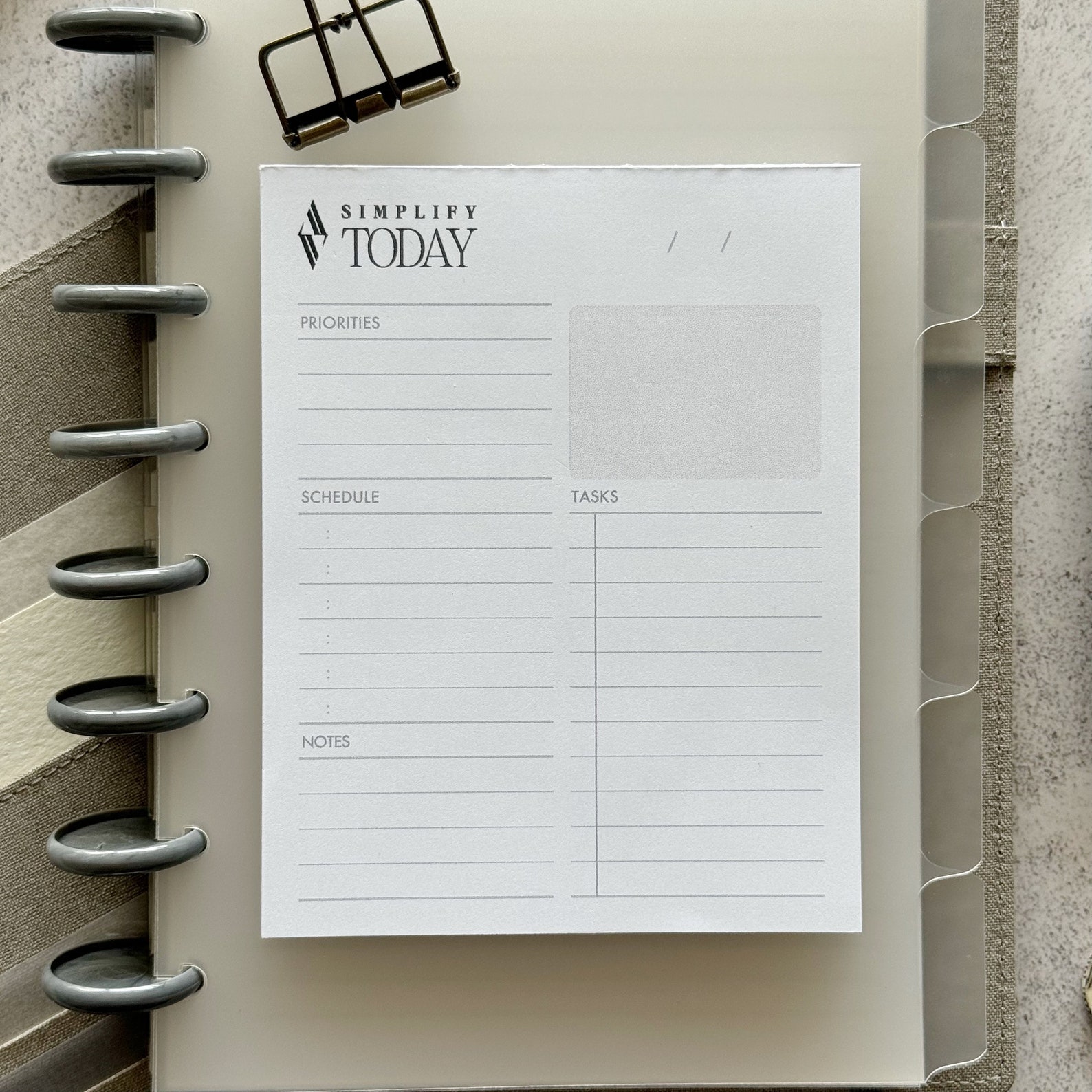 To Do List Notepad Daily Planner Minimalist Planner Accessories Brain ...
