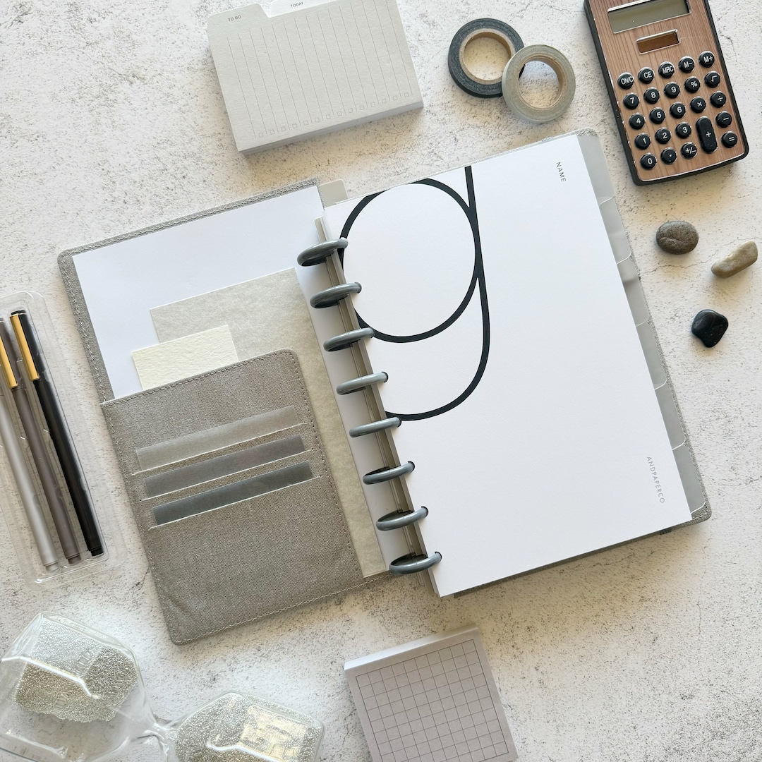 Luxe Planner Dashboard Personalized Minimalist Dashboard Decor A5 ...