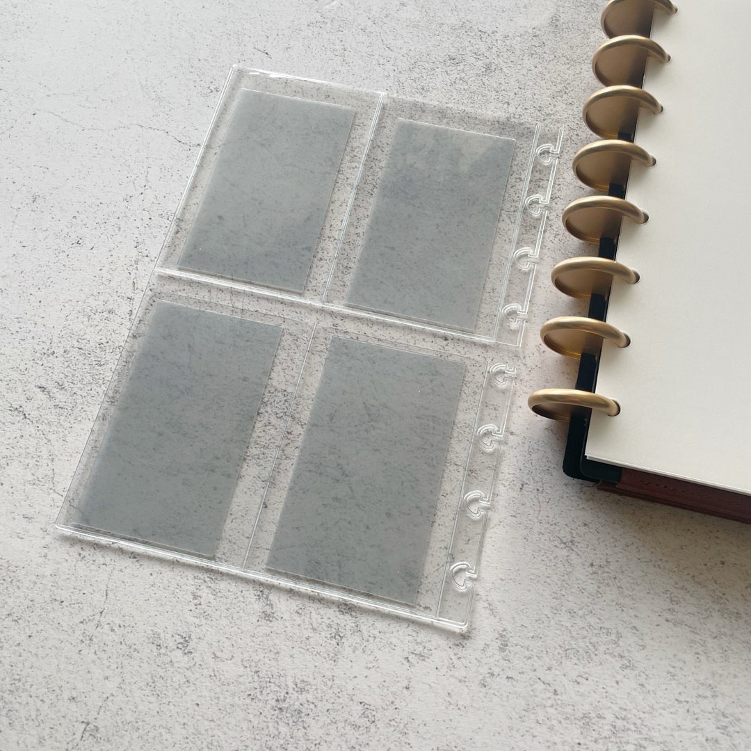 Transparent Pocket Cards Holder for A5 or Half Letter || Clear Pocket ...