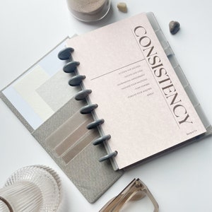 Parchment Minimalist Planner Dashboard || Custom Planner Inserts Cover ...