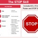 STOP Skill Printable Poster | Coping Skill | Mental Health Anxiety ...