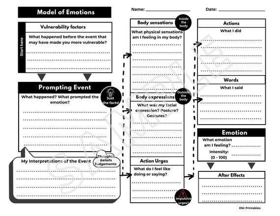 Understanding Emotions Worksheets