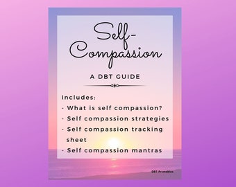 DBT Printable Worksheets by DBTprintables on Etsy