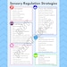 Printable Sensory Regulation Strategies Printable Poster - Etsy Canada