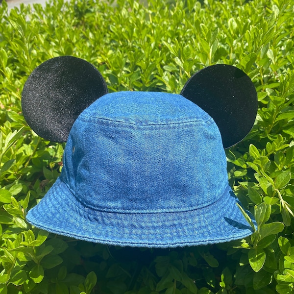 Mickey Ear Bucket Hat - Etsy