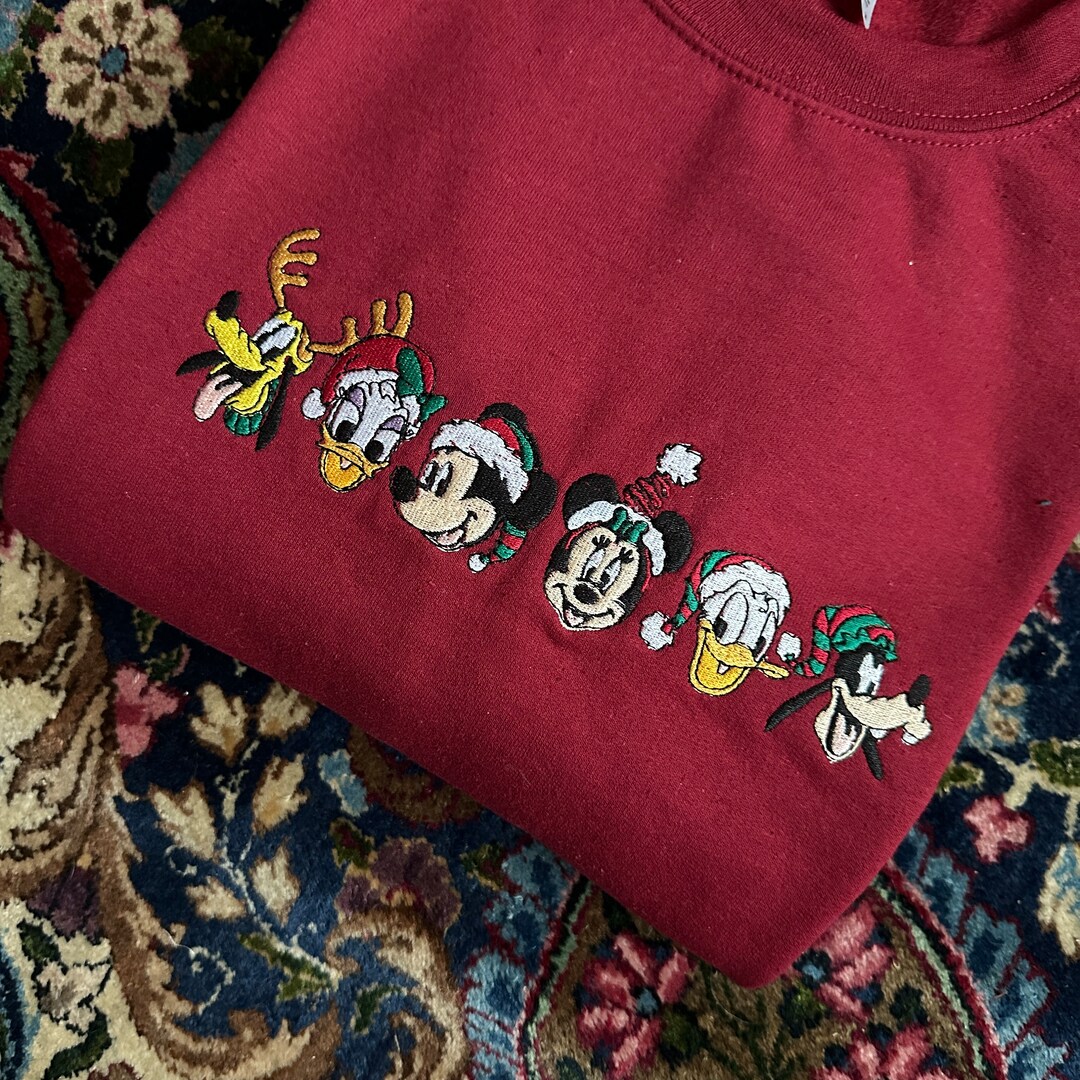 Mickey and Friends Christmas Sweater - Disney Christmas Sweater ...