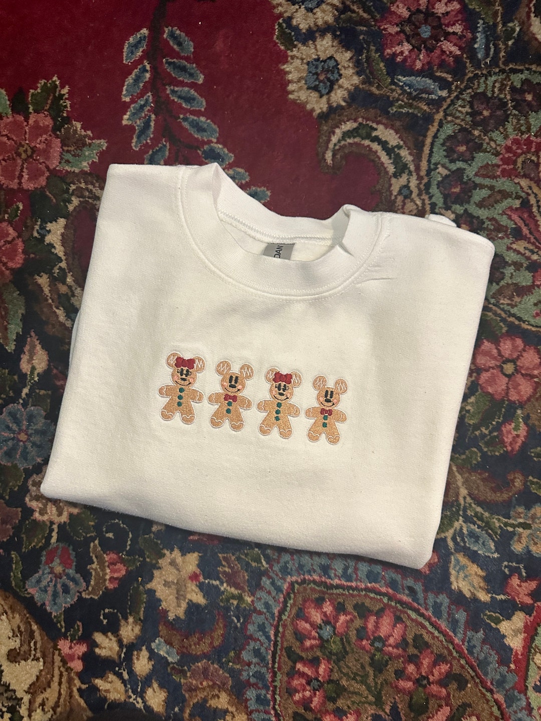 Toddler/youth Mickey and Minnie Gingerbread Sweater - Disney Christmas ...