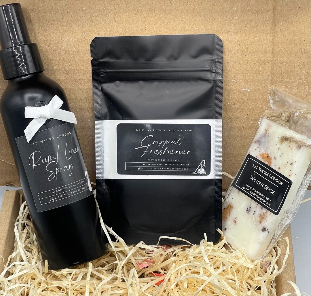 Luxury Home Scent Gift Set | Room Spray | Carpet Freshener | Wardrobe ...
