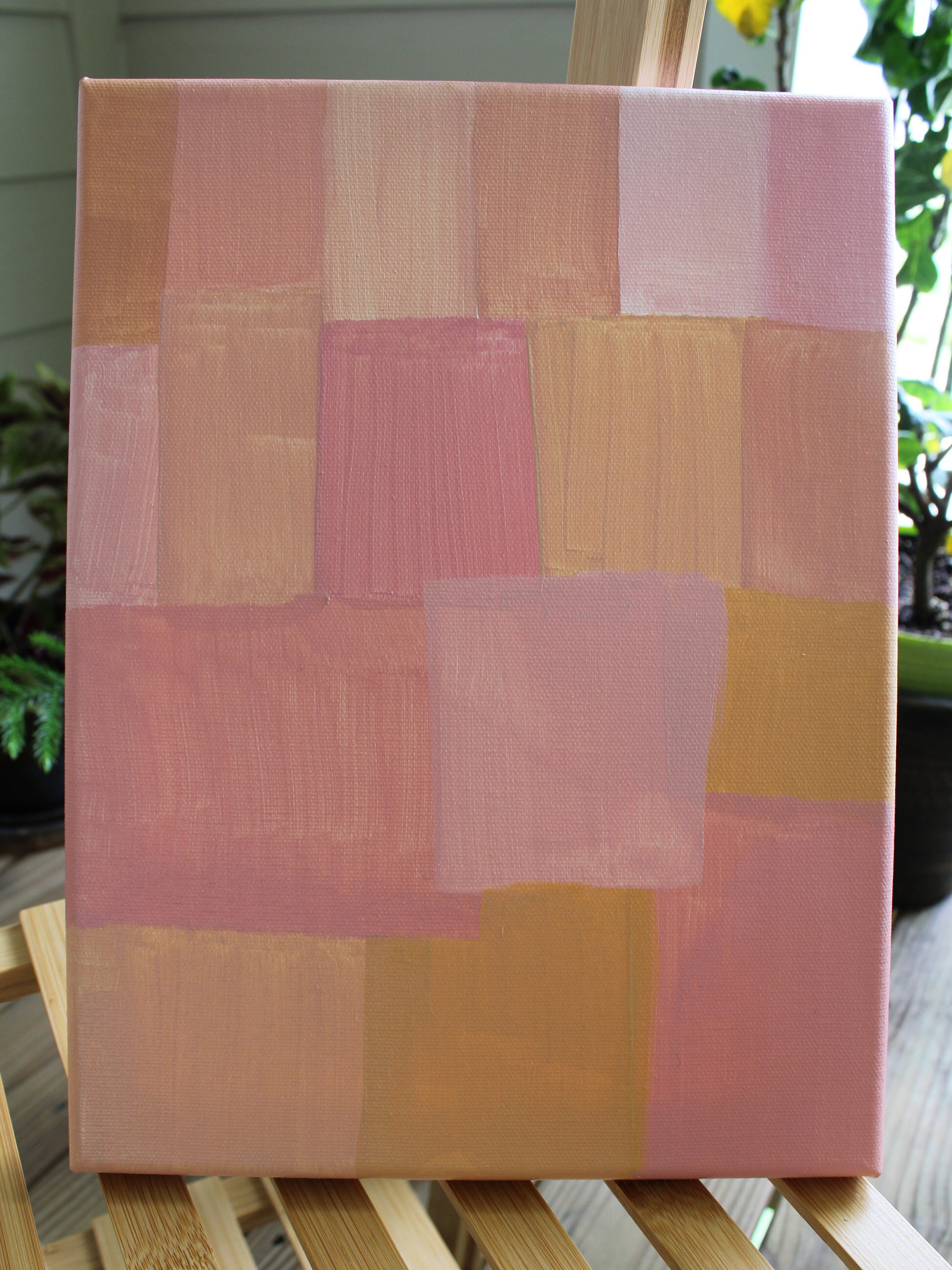 9 X 12 Canvas Abstract Modern Hand Painted Art Ready to Hang - Etsy UK