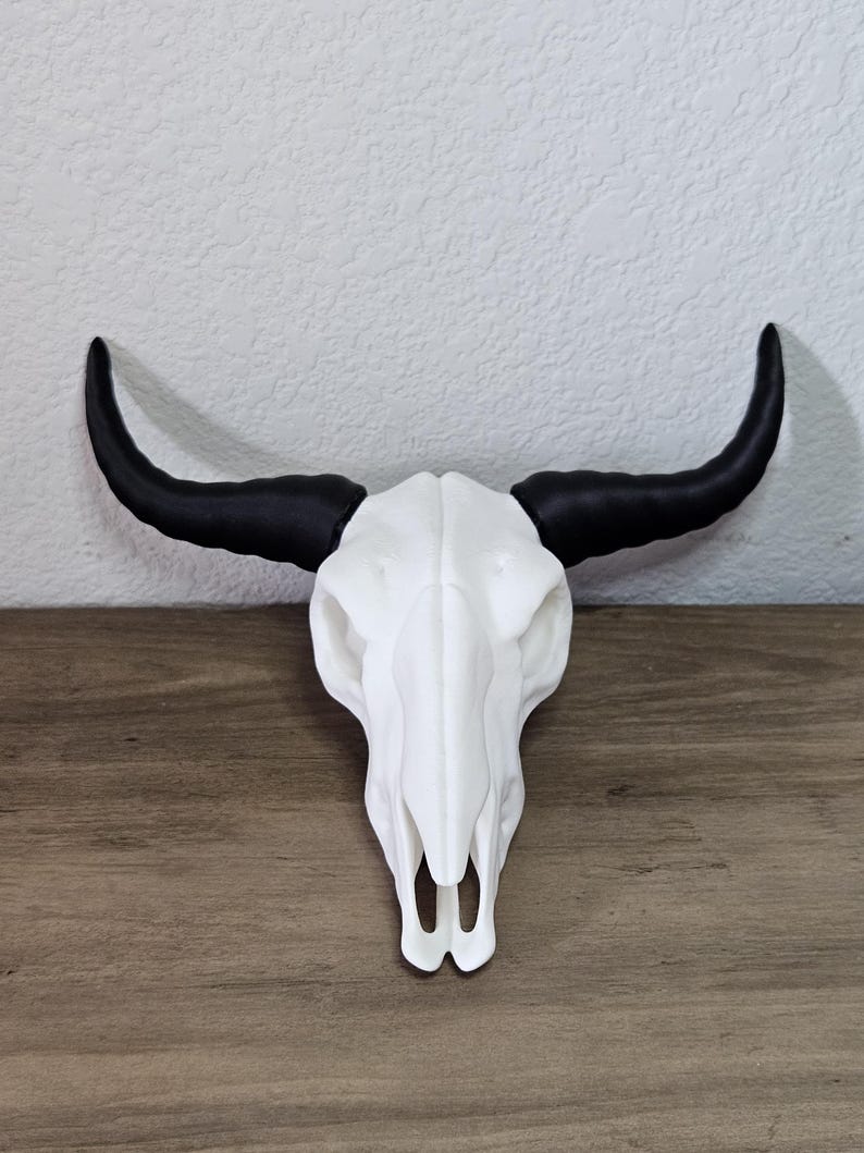 3D Printed Bull Skull - Etsy