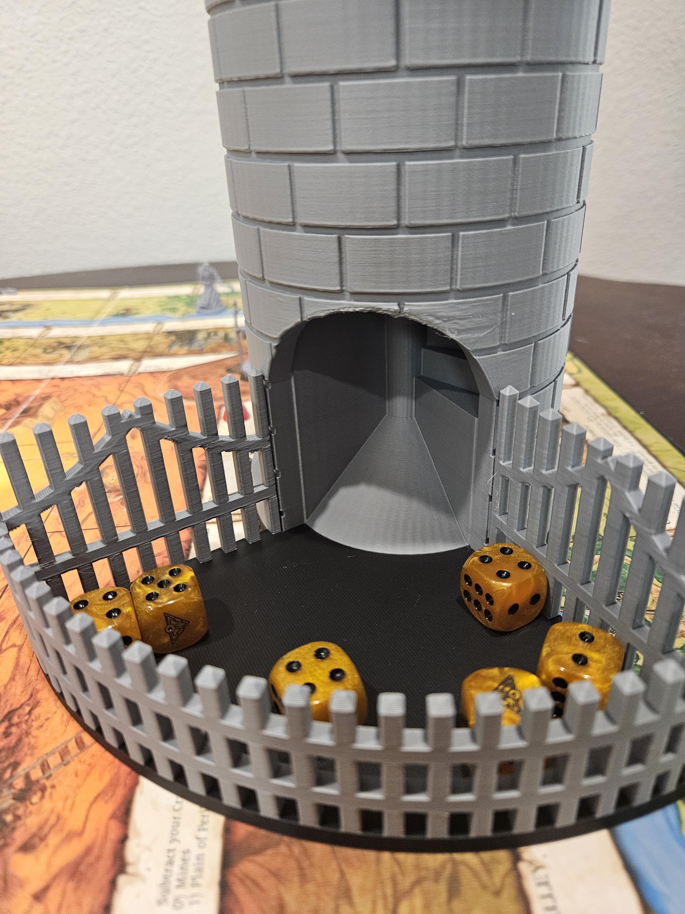 Dice Tower 3D Printed. - Etsy