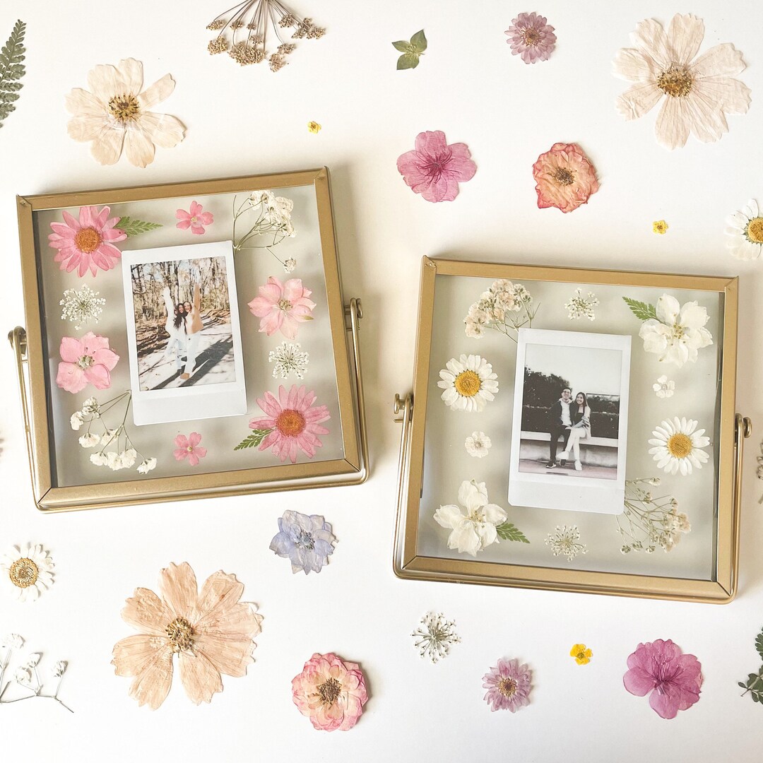 Pressed Flower Picture Frame Birthday Anniversary Gift Wedding Gift ...
