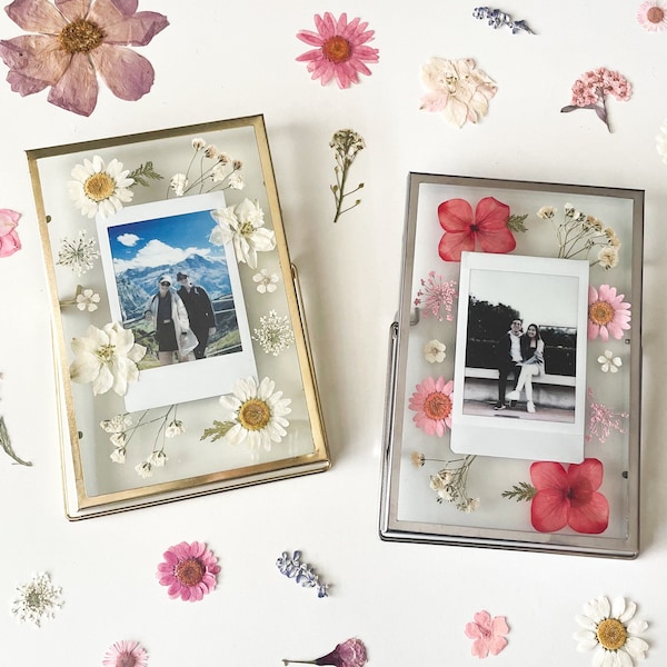 Picture Frame With Flower - Etsy