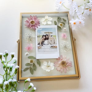 Pressed Flower Picture Frame | Birthday | Anniversary Gift | Wedding ...