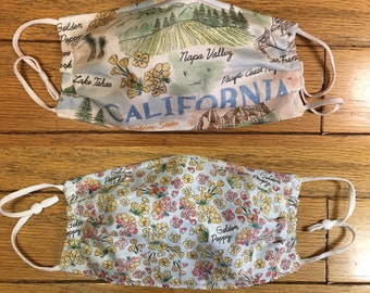 California Face Mask - Etsy