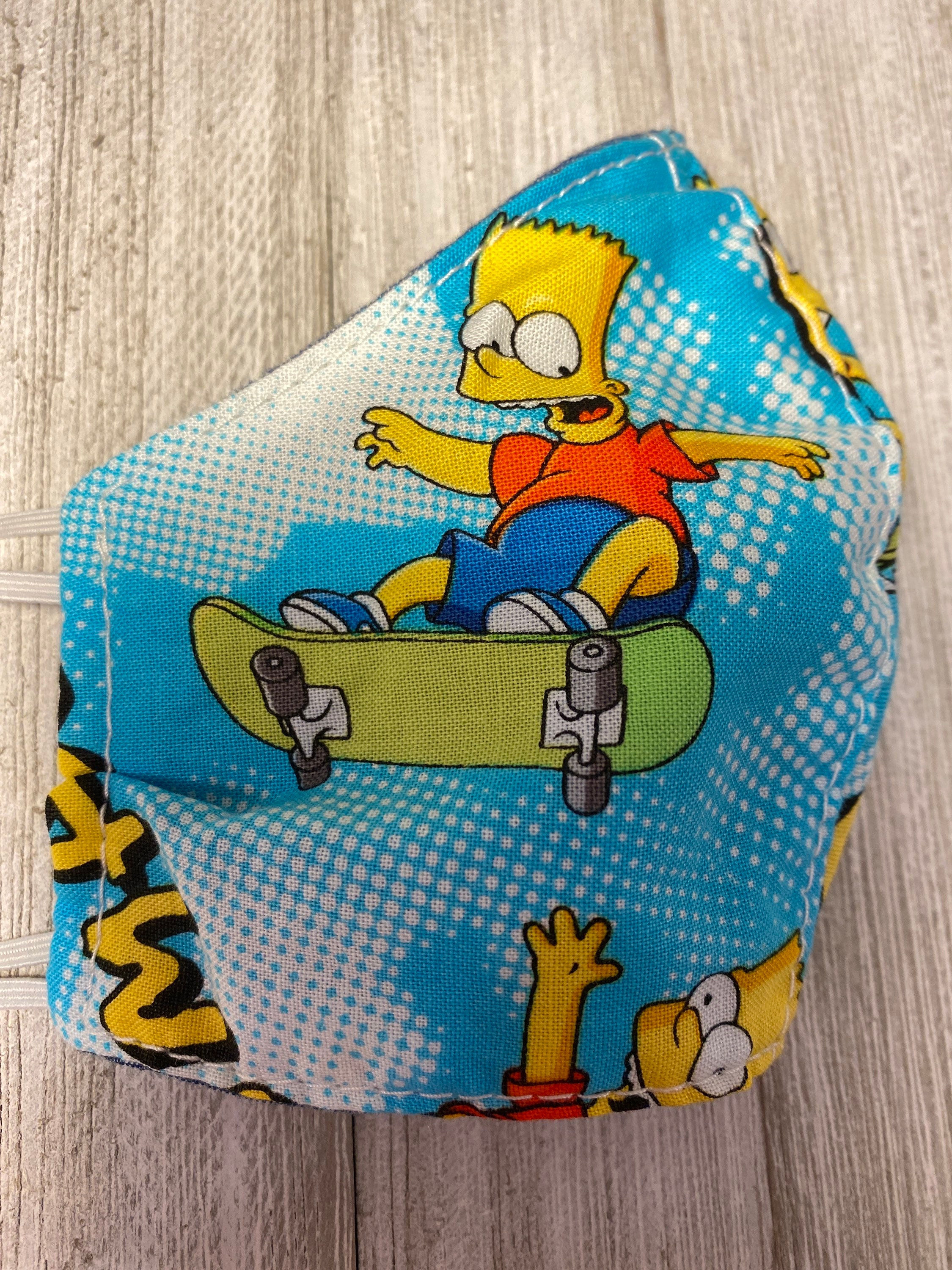 Kid’s Simpsons Family and Fan Faves | Reversible Face Mask | Washable ...
