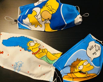 Homer Simpsons Mask - Etsy