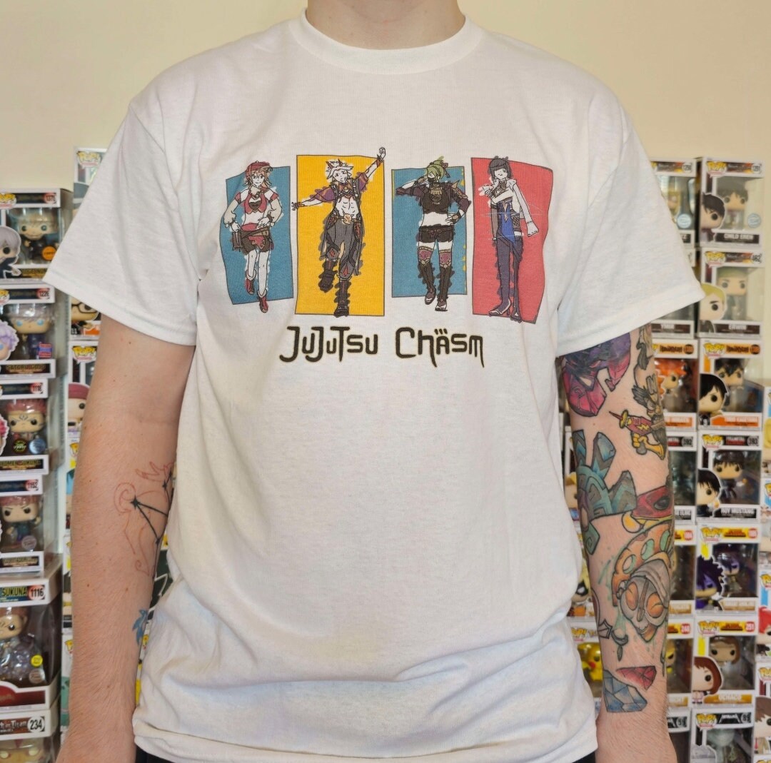 Jujutsu Chasm Streetwear Shirt by Frenzy - Etsy
