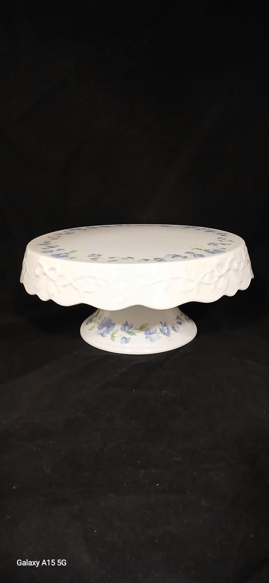 Mikasa Cake Plate Floral Vine Pattern - Etsy