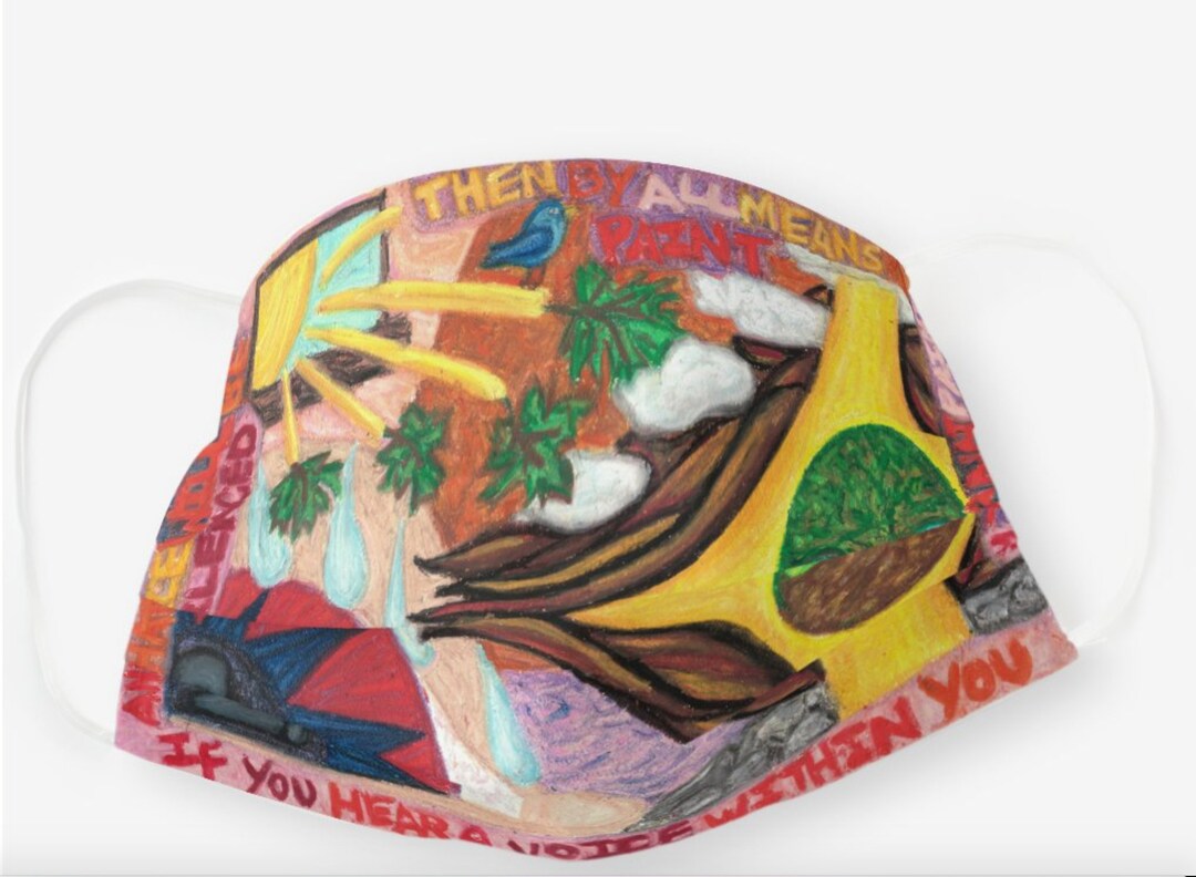 Paint! Face Mask - Etsy