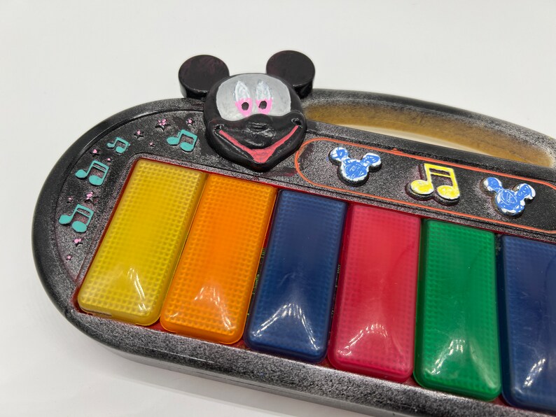 Circuit Bent Mickey Mouse Light Keyboard Toy Experimental Noise Glitch ...