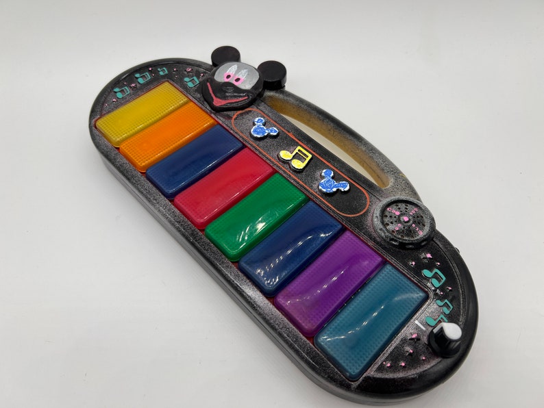 Circuit Bent Mickey Mouse Light Keyboard Toy Experimental Noise Glitch ...