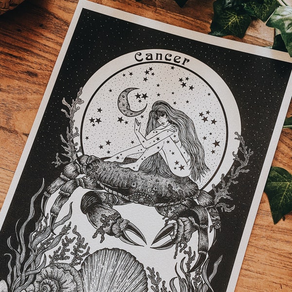 Zodiac Art Print - Etsy