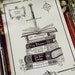 Tolkien Inspired Hand Drawn Book Stack Illustration Print // Lotr ...