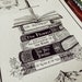 Tolkien Inspired Hand Drawn Book Stack Illustration Print // Lotr ...