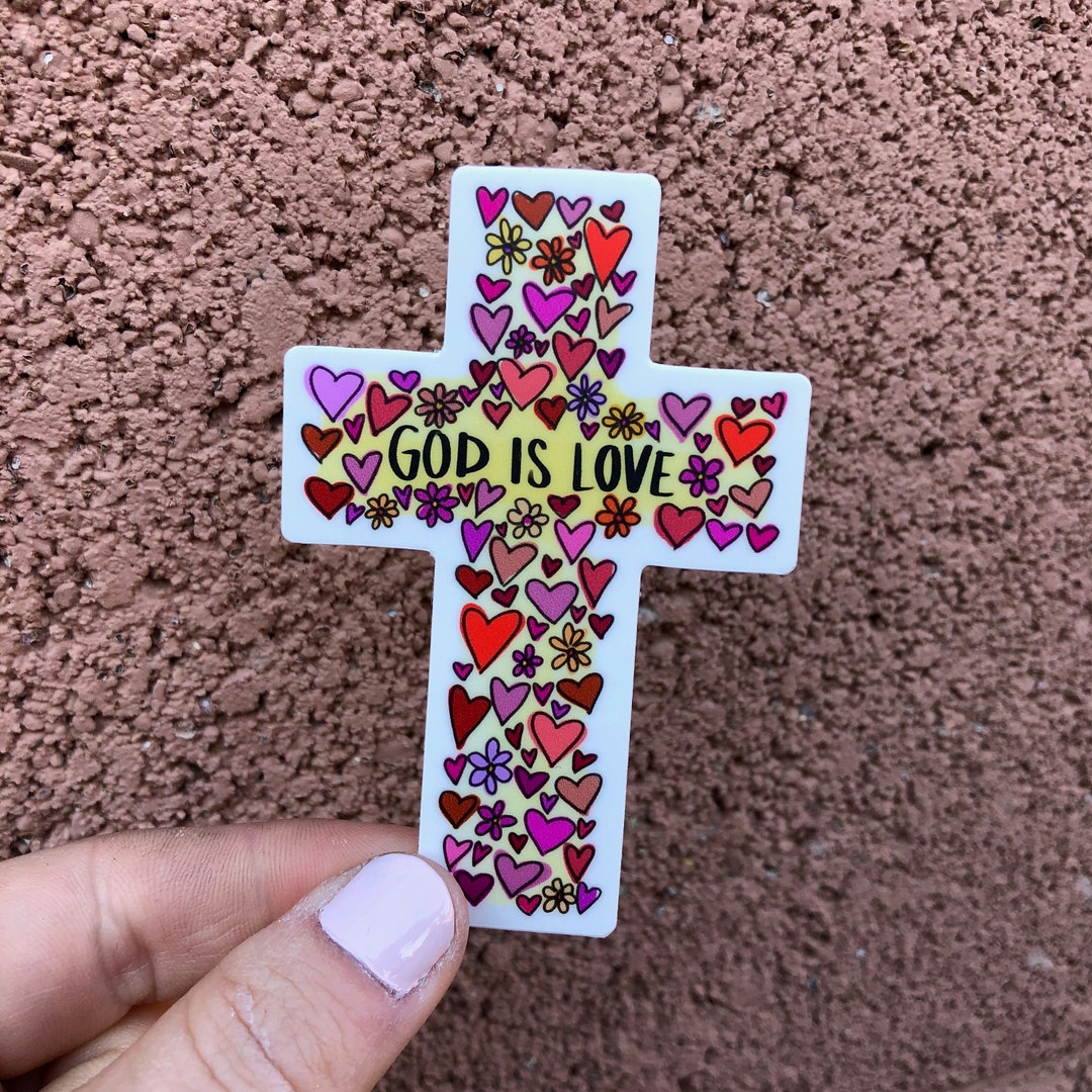 God is Love Sticker - Etsy