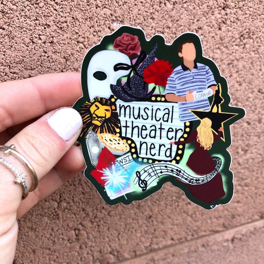 Musical Theater Sticker - Etsy