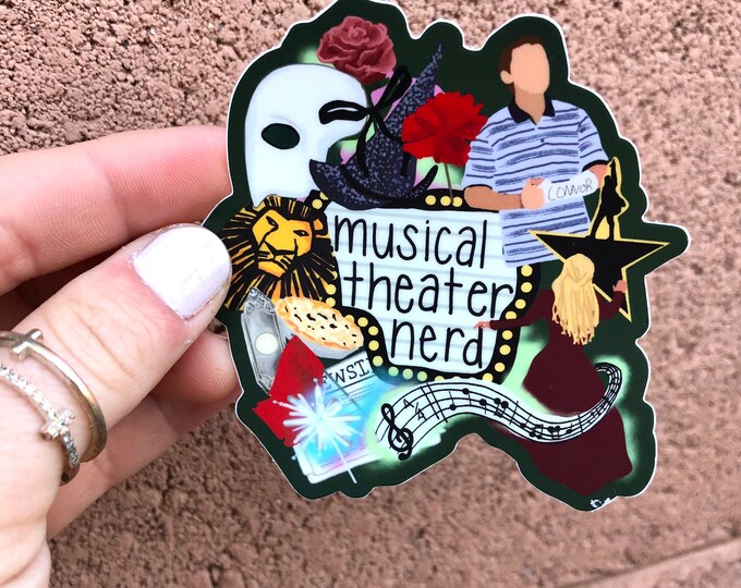 Musical Theater Sticker - Etsy