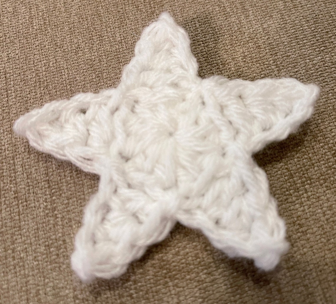 PATTERN — Simple Crochet — 5 Point Star - Etsy