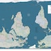 Upside Down World Map - Equal Area Projection | South is up | Like the ...
