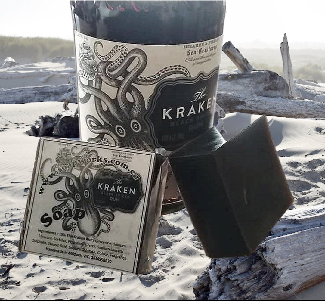 KRAKEN RUM SOAP - Etsy