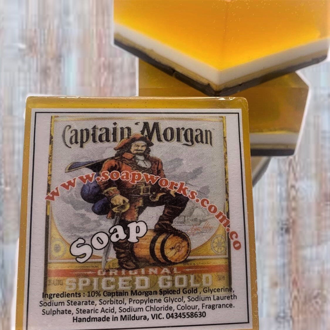 CAPTAIN MORGAN SOAP - Etsy