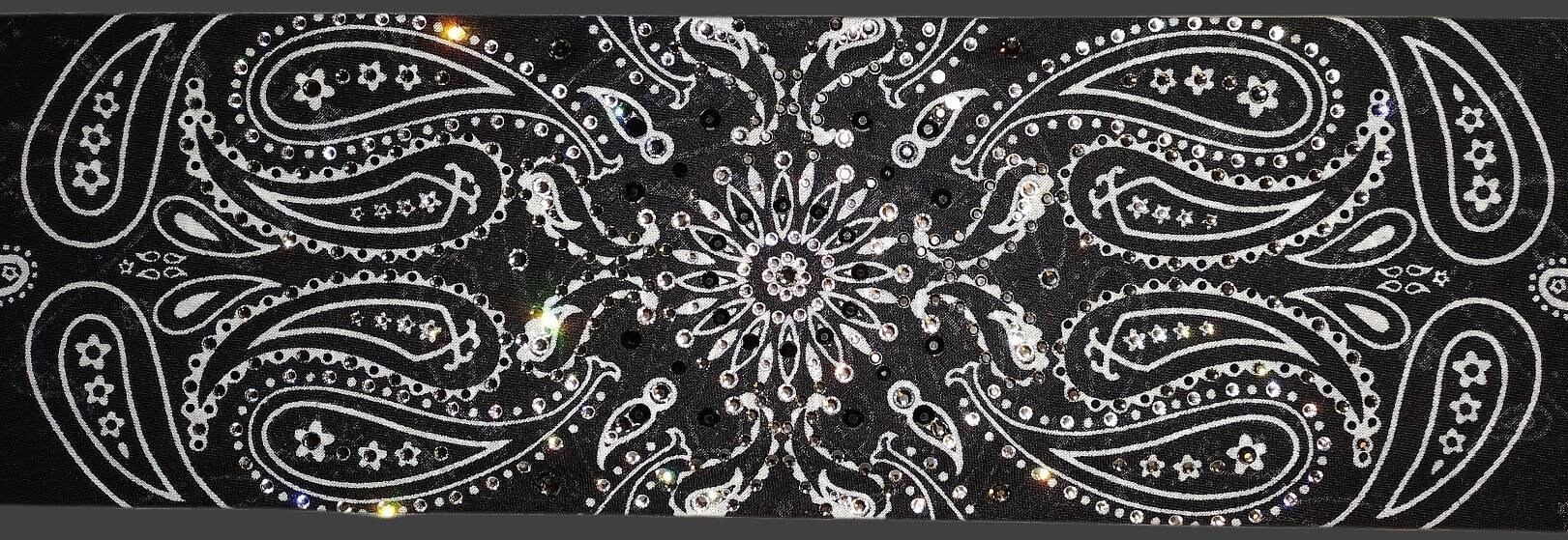 Boo's Biker Bling Bandanas Made With Swarovski Crystals - Etsy