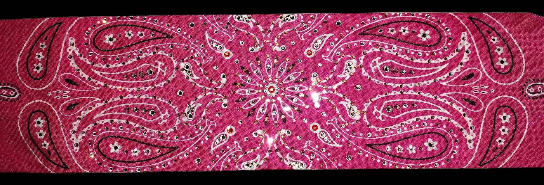 Boo's Biker Bling Bandanas Made With Swarovski Crystals - Etsy