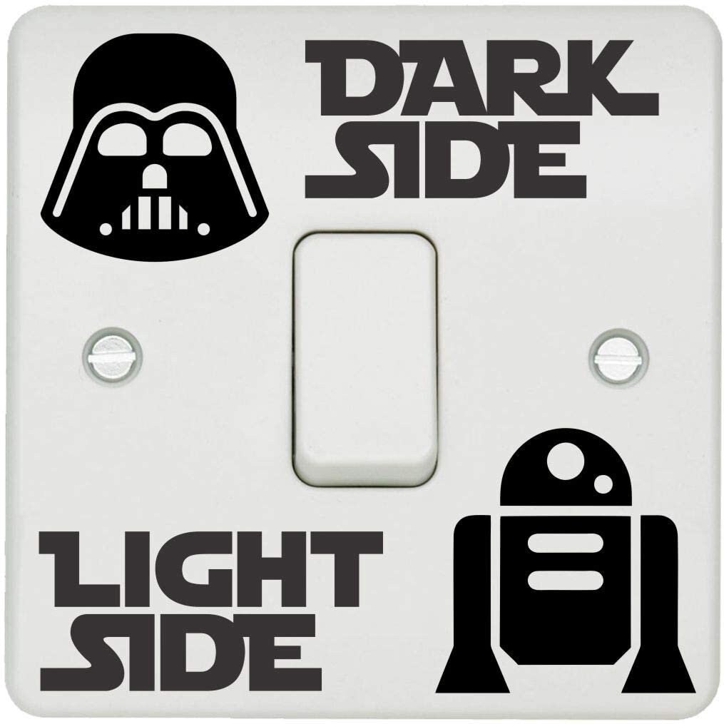Star Wars/jedi Themed Lightswitch Decal Light Side Vinyl | Etsy UK