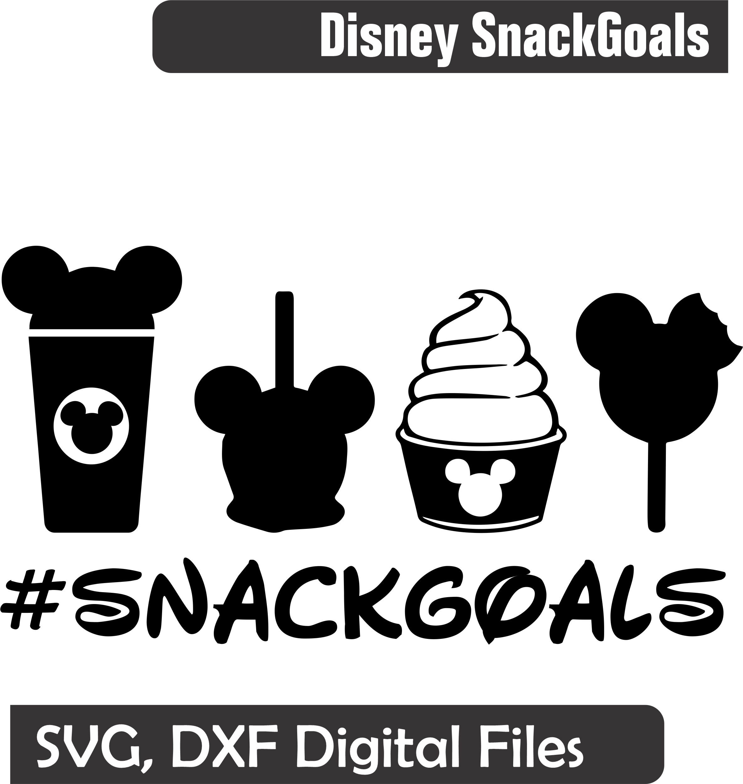 Disney Snack Goals SVG Disney Svg Snack Goals Svg and Png | Etsy Israel