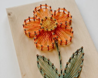 Digital Download String Art Template Daisy Flower - Etsy