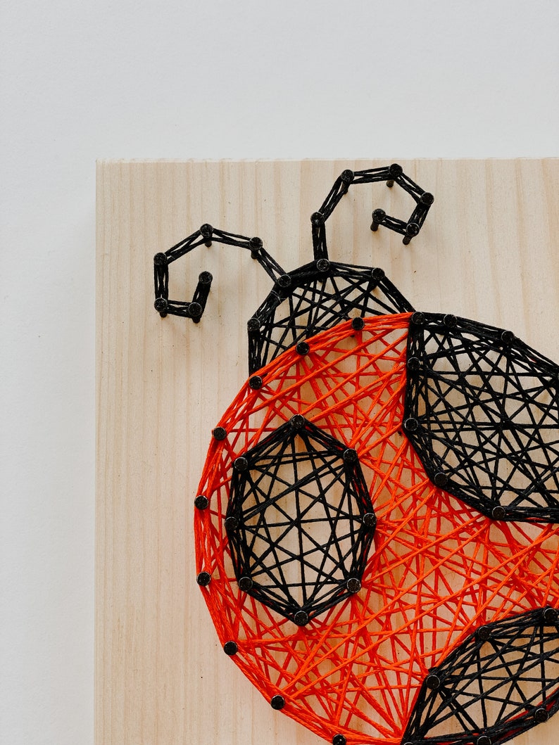 Ladybug DIY String Art Kit | DIY String Art | Kids Crafts | DIY for ...