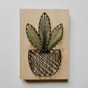 Plant DIY String Art Kit | DIY String Art | Craft Kit | String Art ...