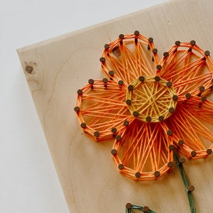 Daisy DIY String Art Kit | Flower Decor | Craft Kit | DIY Project ...