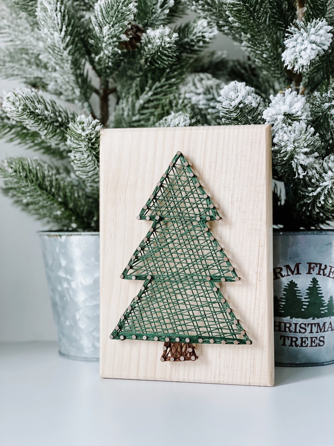 Classic Tree String Art Kit Christmas String Art DIY Kit - Etsy