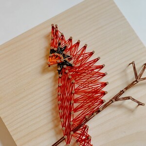 Cardinal DIY String Art Kit | DIY Kit | String Art Kit | DIY Adult ...