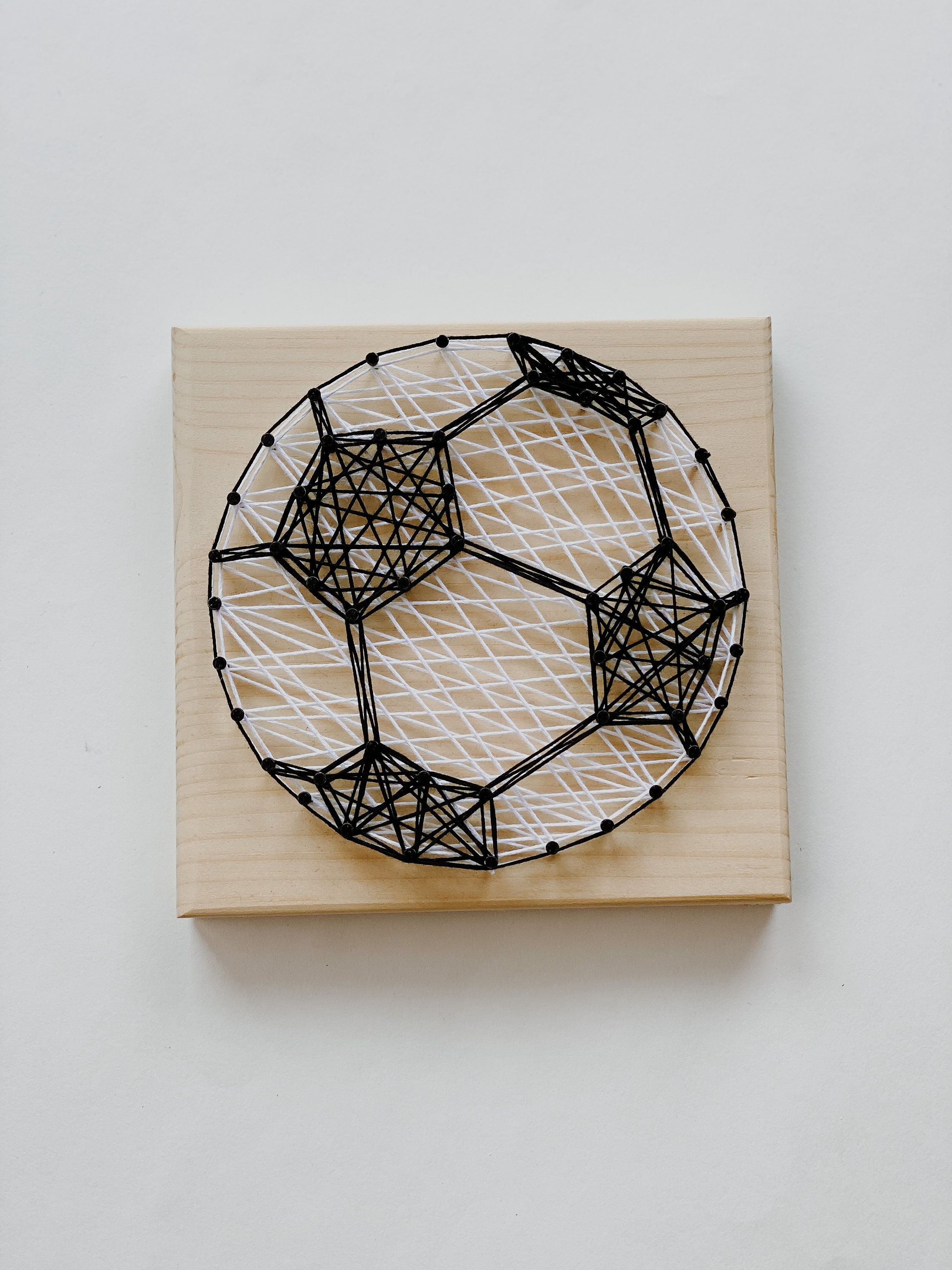 Soccer DIY String Art Kit DIY String Art Kids Crafts DIY for Kids ...