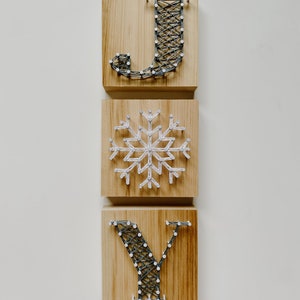 JOY String Art Kit | DIY Kit | String Art Kit | DIY Adult Craft Project ...