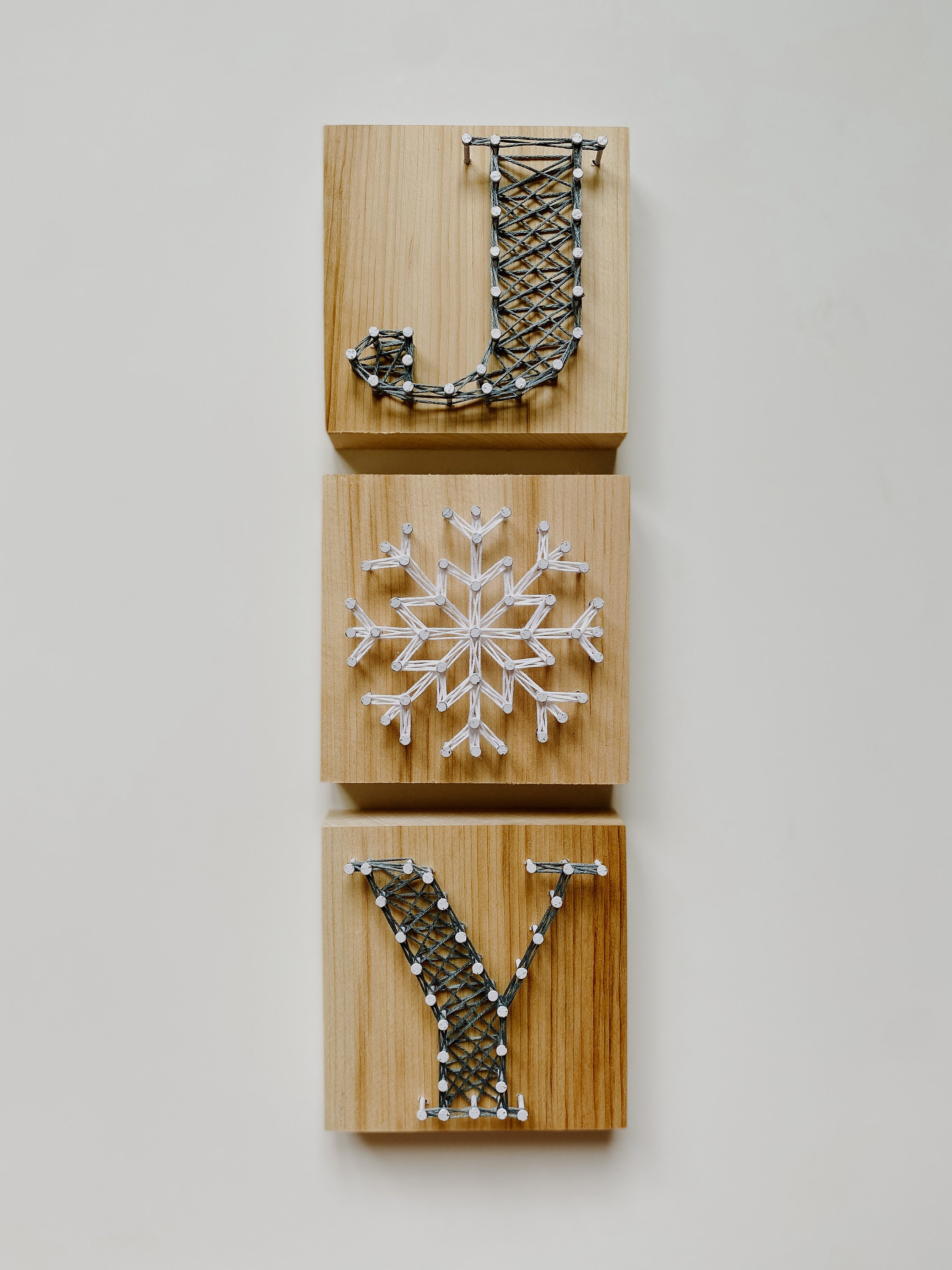 JOY String Art Kit | DIY Kit | String Art Kit | DIY Adult Craft Project ...